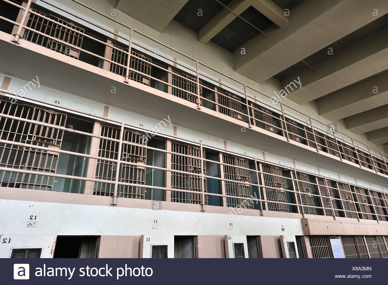 Cell Block Alcatraz Stock Photos & Cell Block Alcatraz Stock Images - Alamy