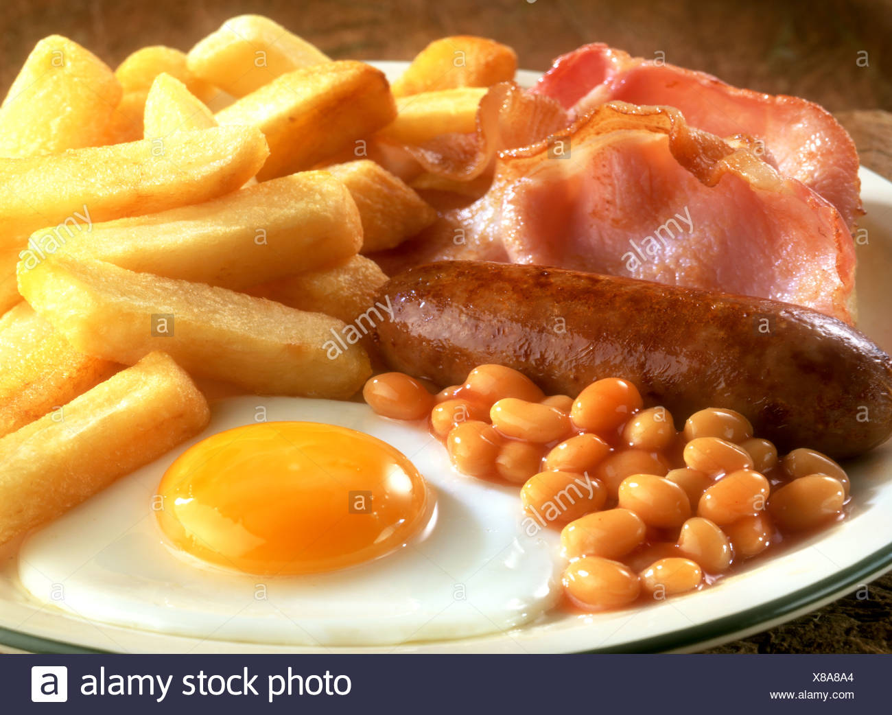 Full English Breakfast Plate High Resolution Stock Photography and ...