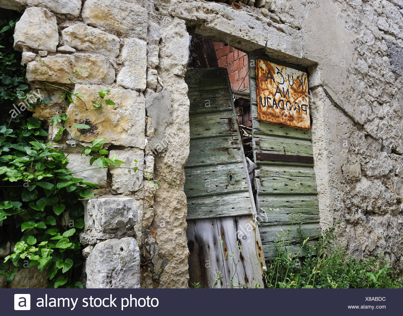 Broken Gate High Resolution Stock Photography and Images - Alamy