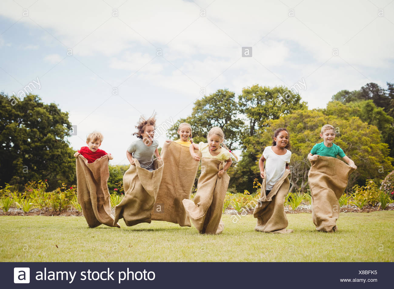 Sack Race High Resolution Stock Photography and Images - Alamy