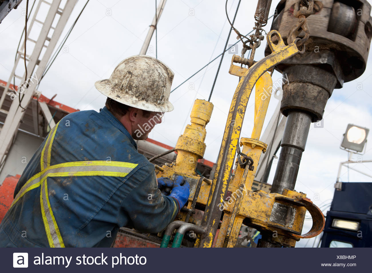 Oil Rig Worker Helmet High Resolution Stock Photography and Images - Alamy