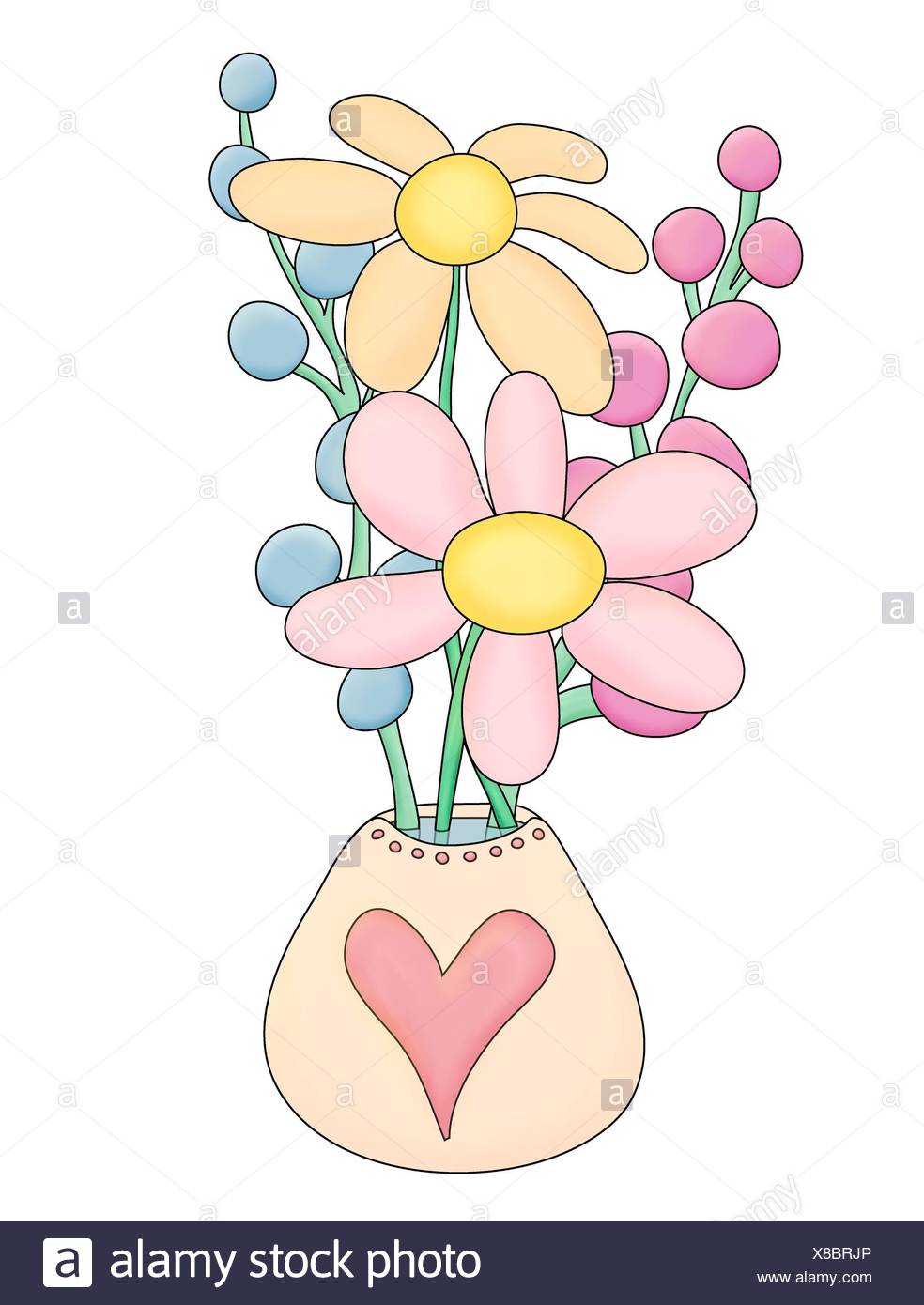 Cartoon Vase Stock Photos & Cartoon Vase Stock Images - Alamy