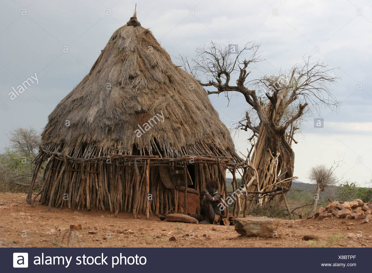 Africa Tribal Hut High Resolution Stock Photography and Images - Alamy