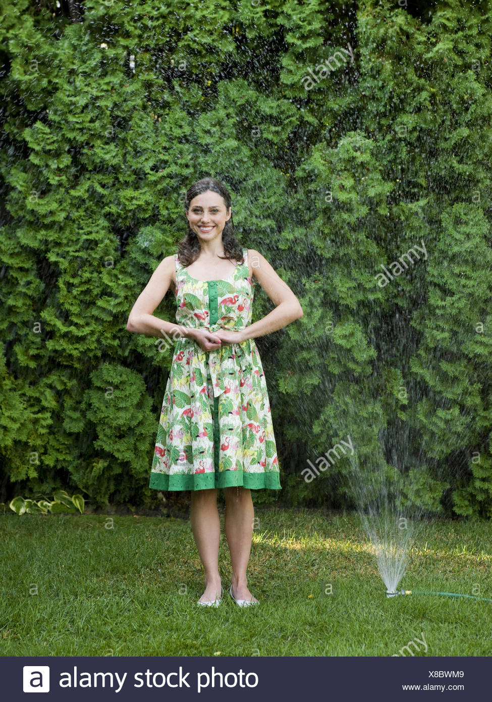 Woman In Soaking Wet Dress Stock Photos & Woman In Soaking Wet Dress Stock Images - Alamy