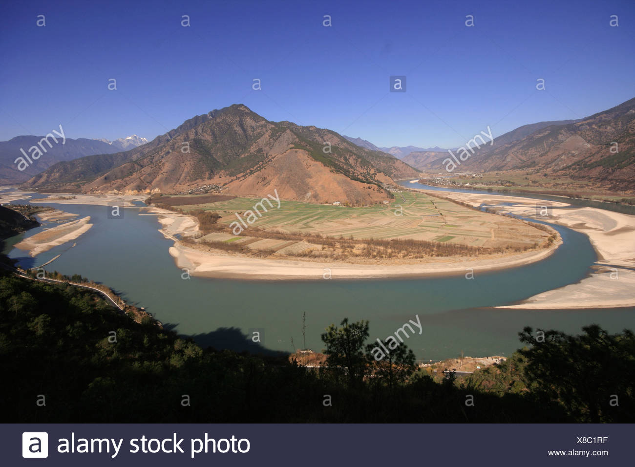 China River Bend High Resolution Stock Photography and Images - Alamy