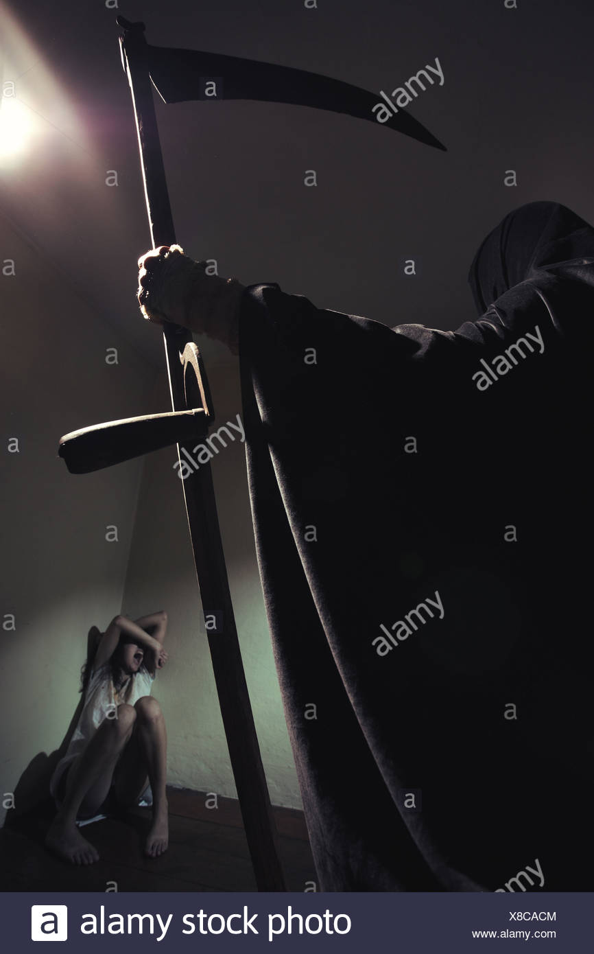 Grim Reaper Woman High Resolution Stock Photography and Images - Alamy