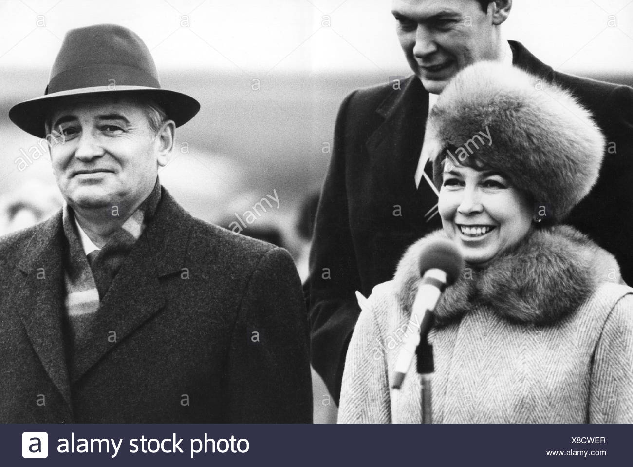 Raisa Gorbachev Black and White Stock Photos & Images - Alamy