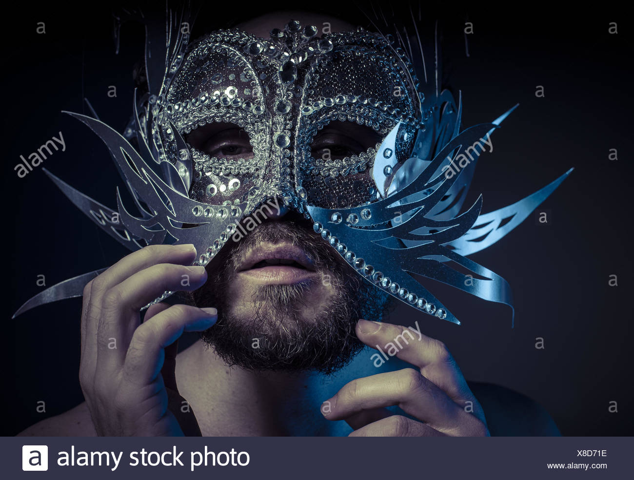 Drama Masks Black And White High Resolution Stock Photography and ...