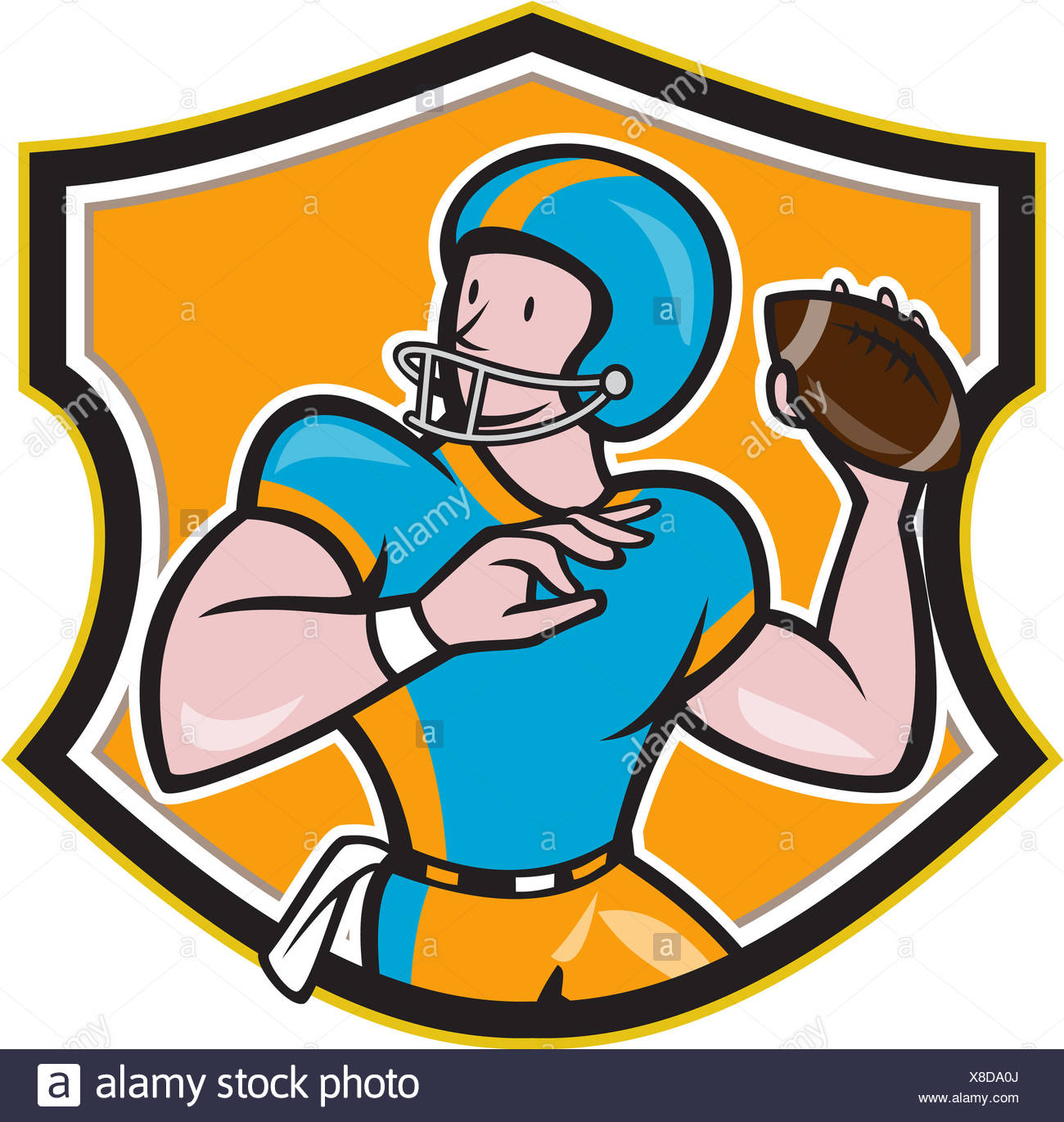Football Cartoon Stock Photos & Football Cartoon Stock Images - Alamy