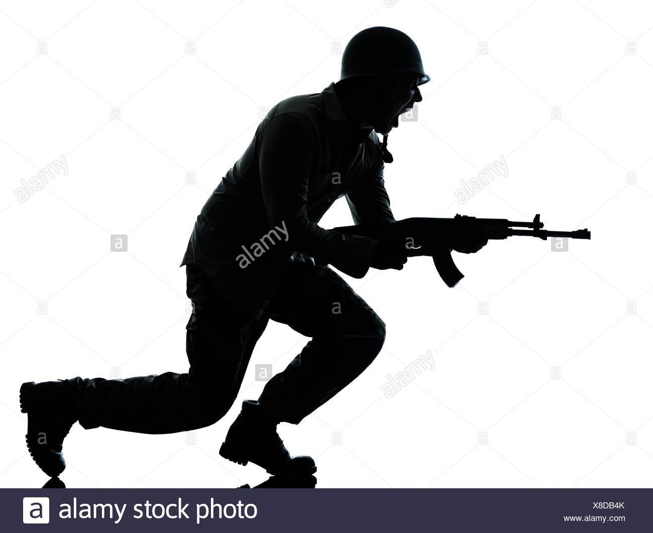 Army Soldier Cut Out Stock Images & Pictures - Alamy