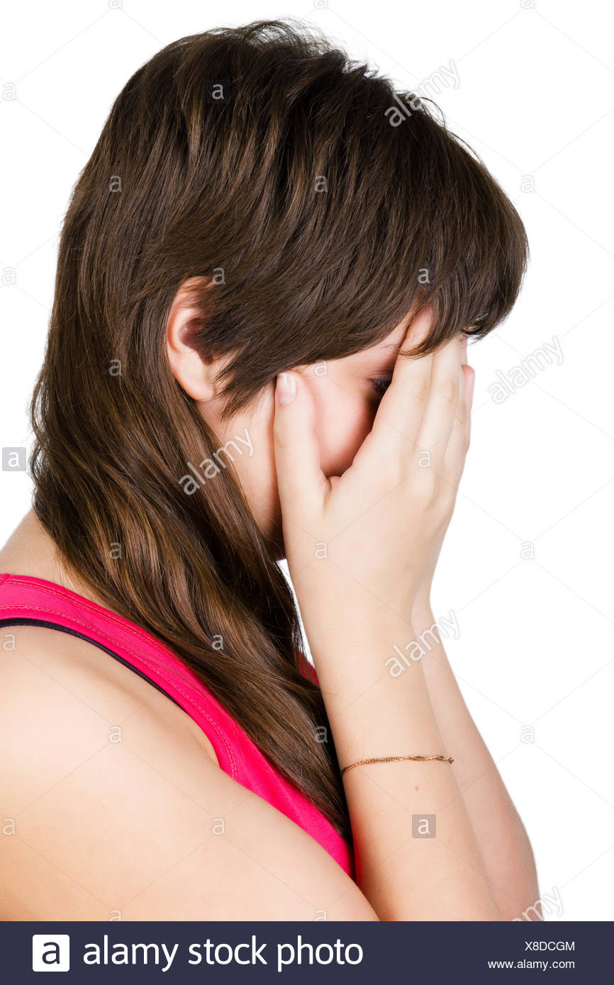 Teen Girl Crying High Resolution Stock Photography and Images - Alamy