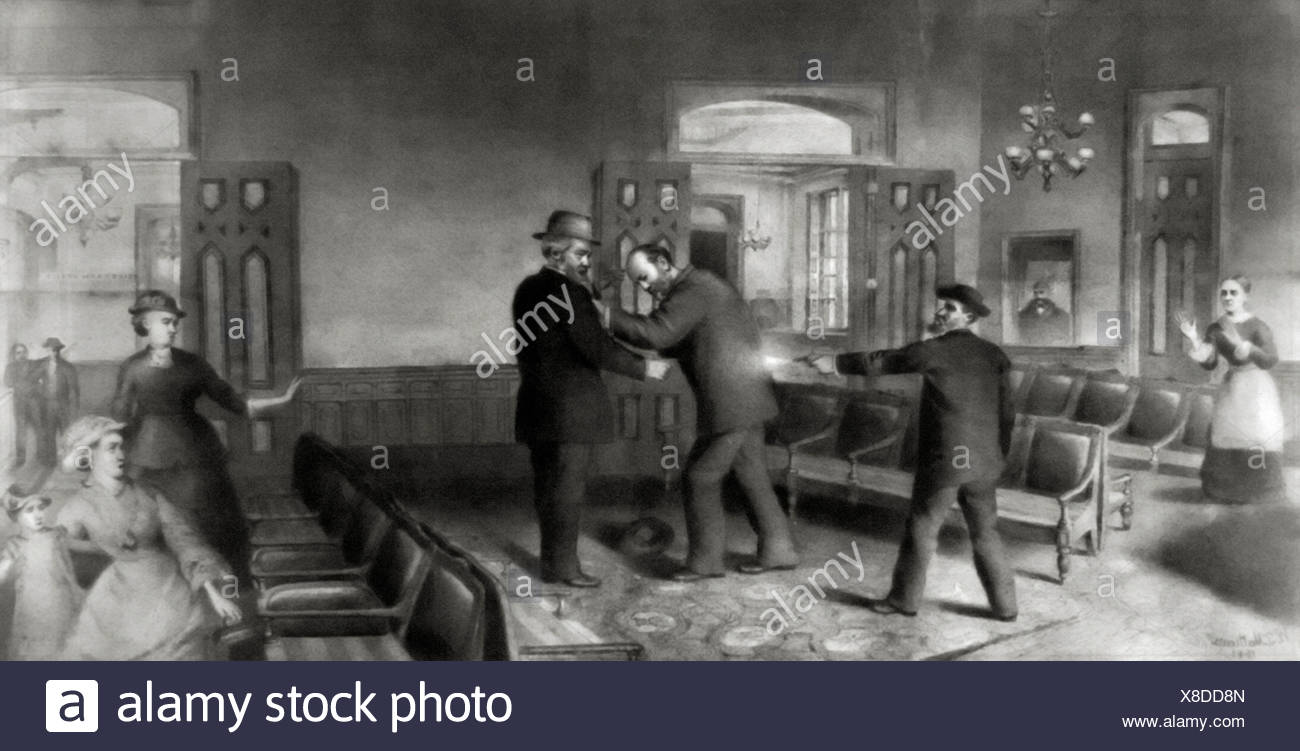 James Garfield Assassination High Resolution Stock Photography and ...