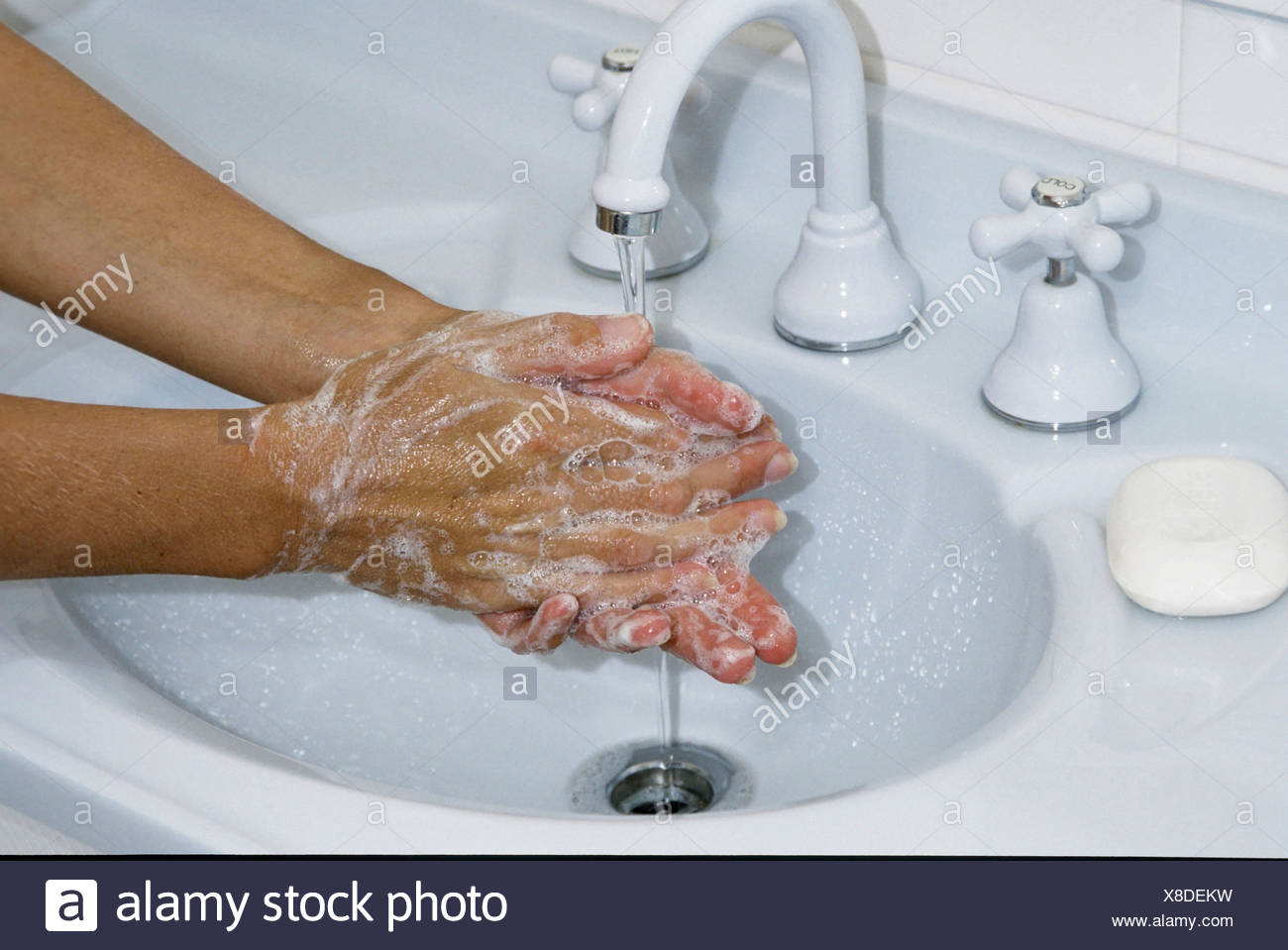 Wash Hands Toilet High Resolution Stock Photography and Images - Alamy