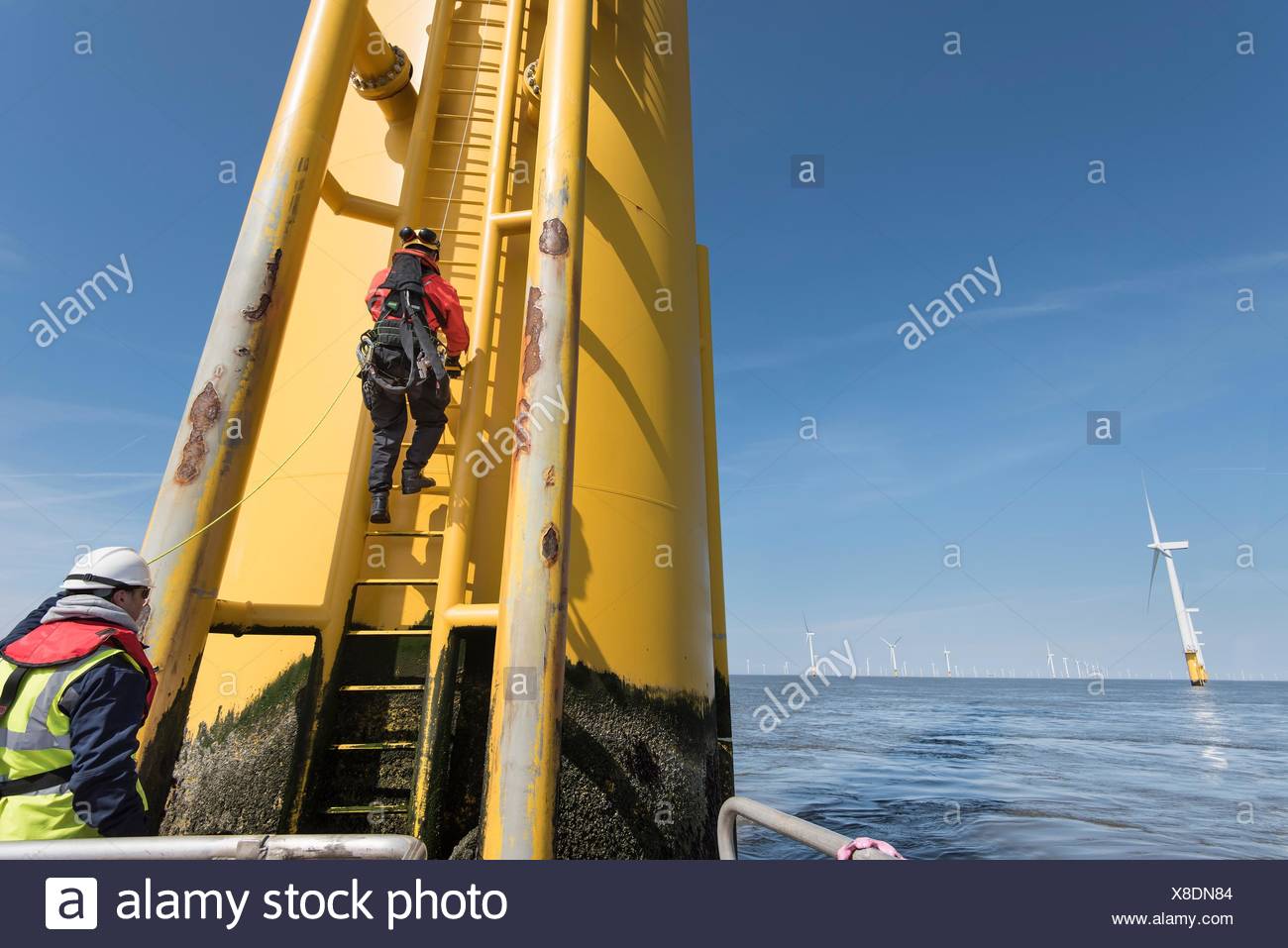 Female Engineer Wind Turbine Wind High Resolution Stock Photography and Images - Alamy