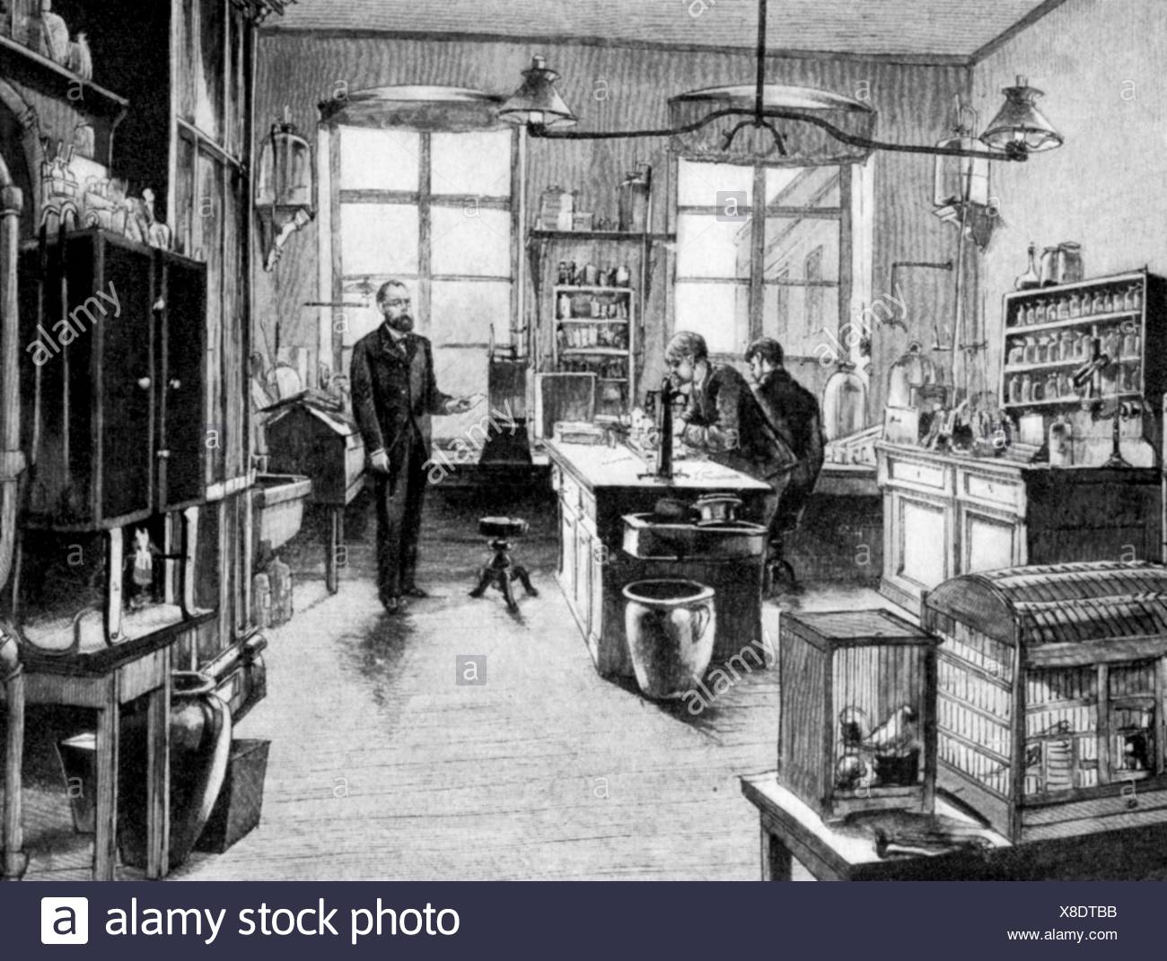 German Physician And Microbiologist High Resolution Stock Photography ...