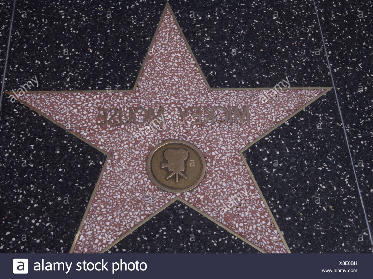 Mickey Mouse Walk Fame Star High Resolution Stock Photography and ...