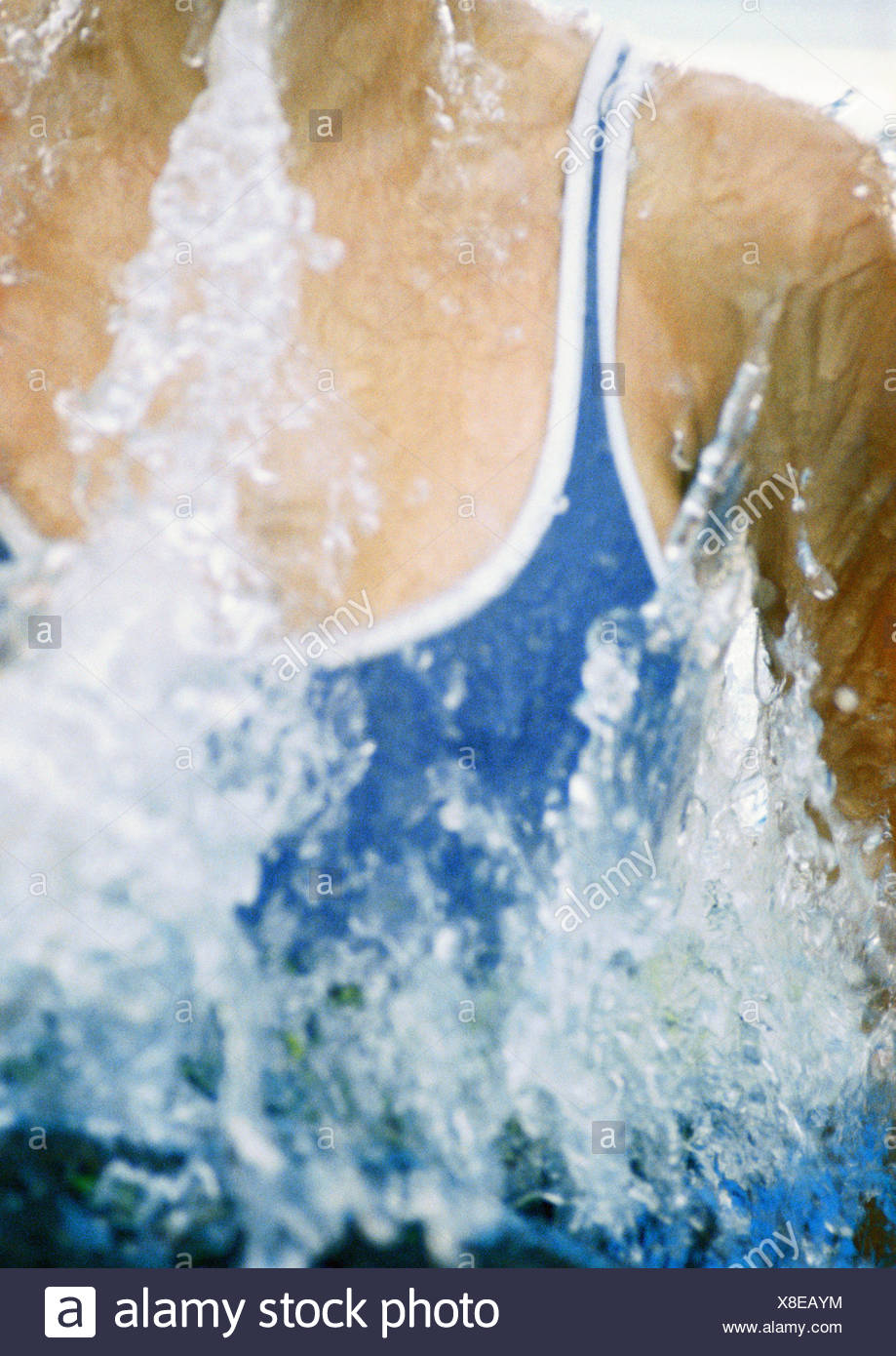 Woman Emerging From Pool High Resolution Stock Photography and Images ...