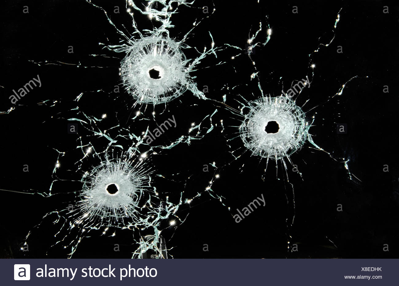 Three Bullet Impacts High Resolution Stock Photography and Images - Alamy