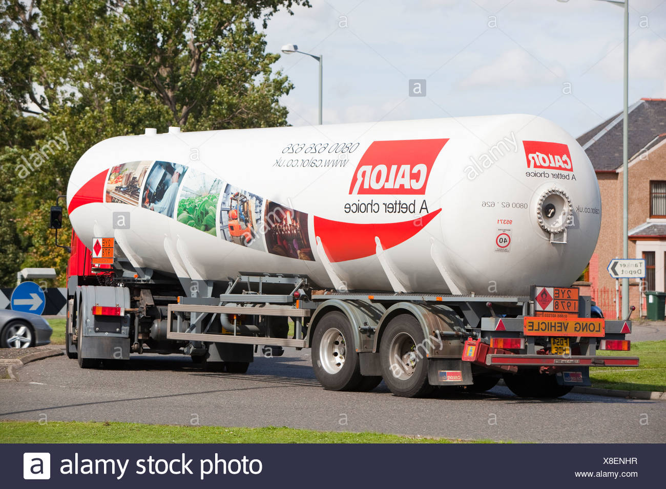 Calor Lorry High Resolution Stock Photography and Images - Alamy