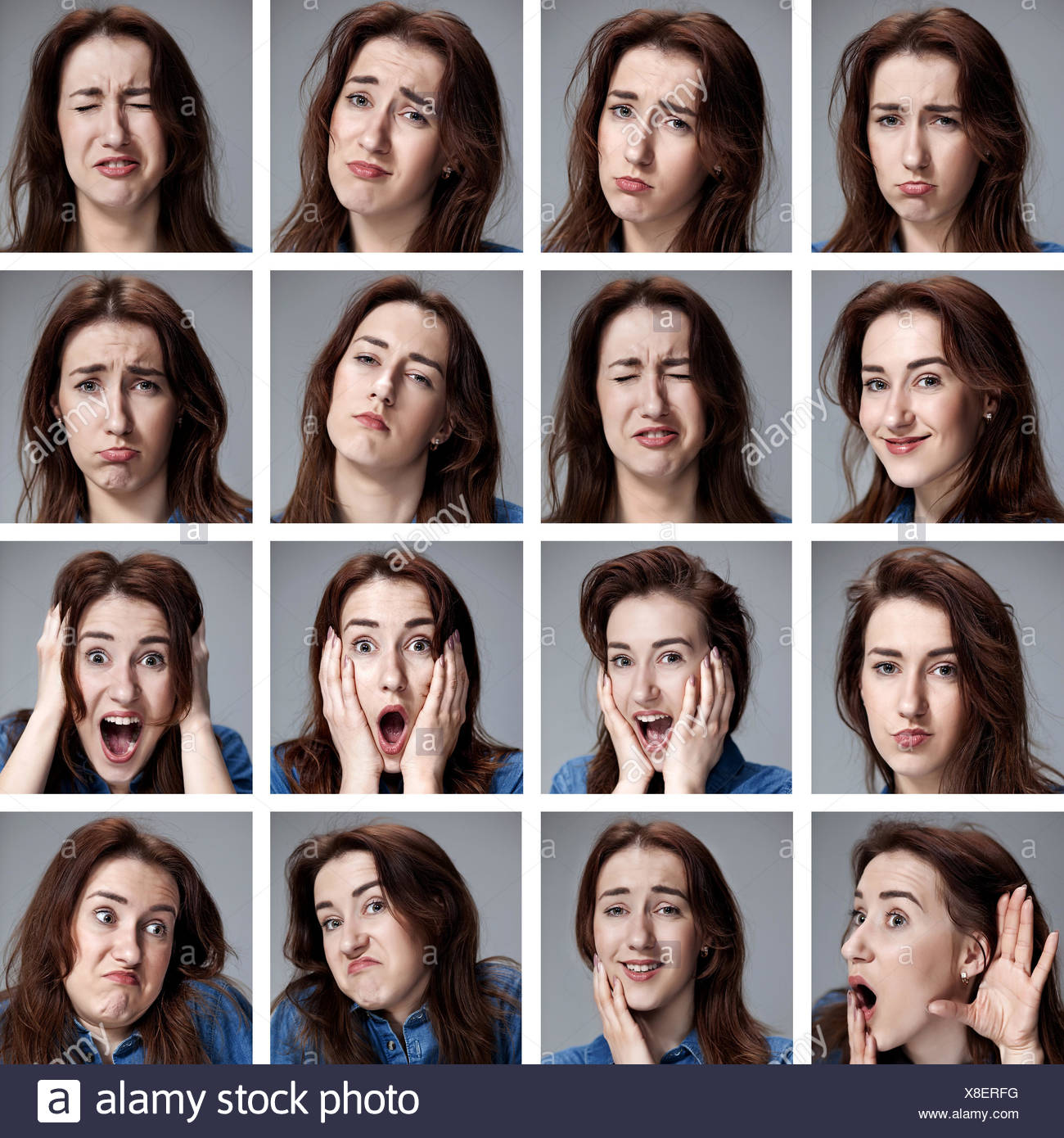 Multiple Portraits Of Different People Stock Photos & Multiple ...