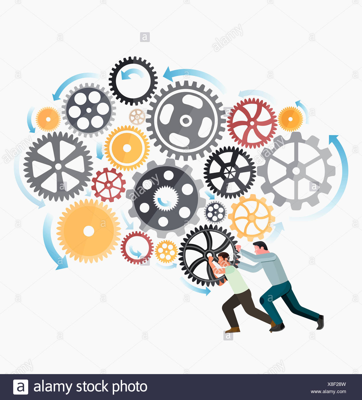 Cogs Turning Stock Photos & Cogs Turning Stock Images - Alamy