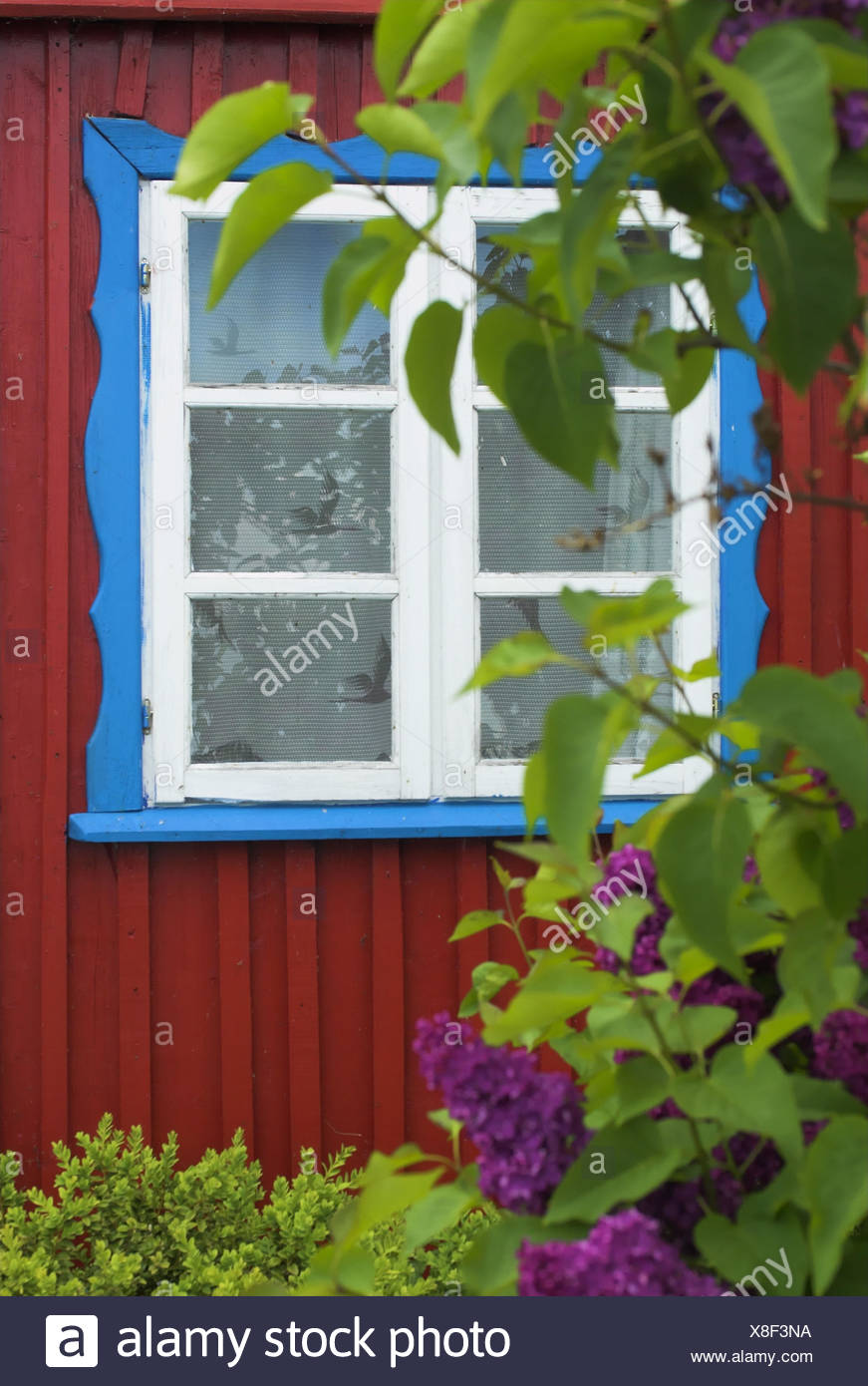 Blue Window Frames Stock Photos & Blue Window Frames Stock Images - Alamy