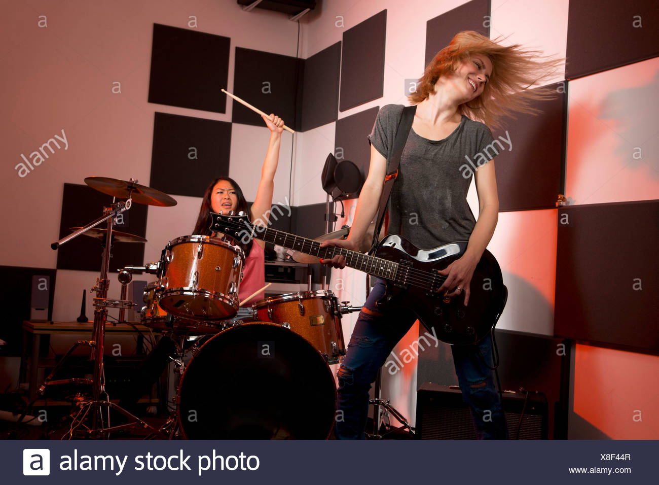 All Female Rock Band High Resolution Stock Photography and Images - Alamy