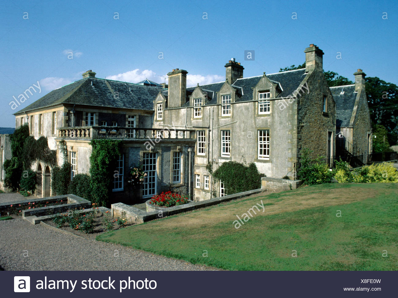 Scotland Scottish Mansion Mansions Late 17th Century Uk High Resolution ...