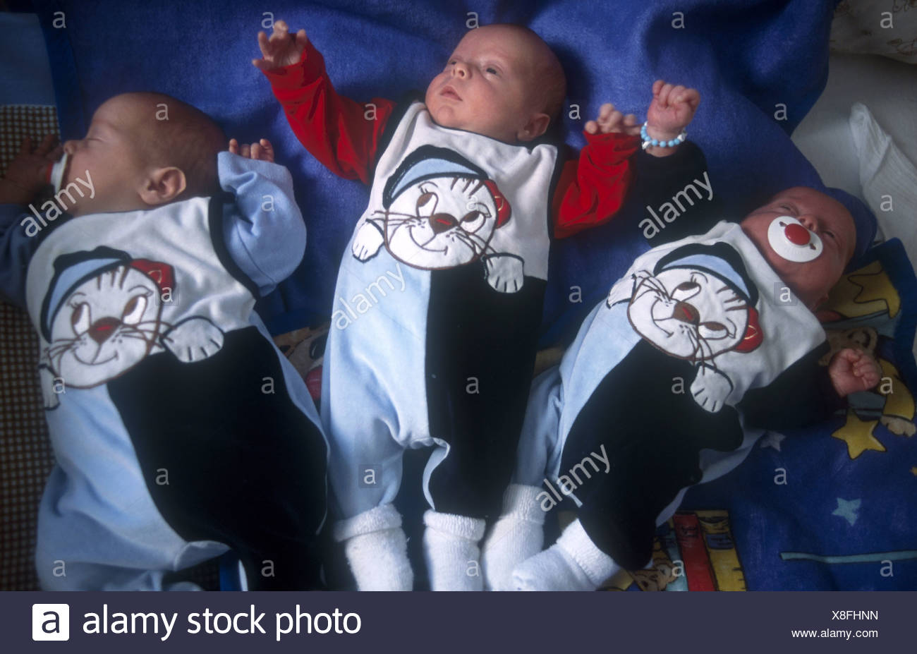 Identical Triplets High Resolution Stock Photography and Images - Alamy