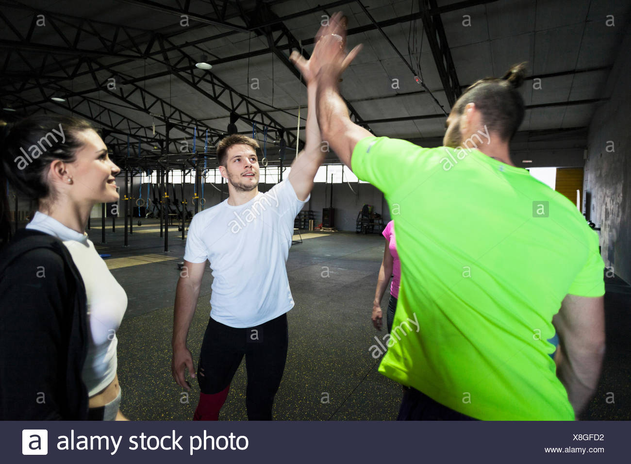 Women Sports High Five High Resolution Stock Photography and Images - Alamy
