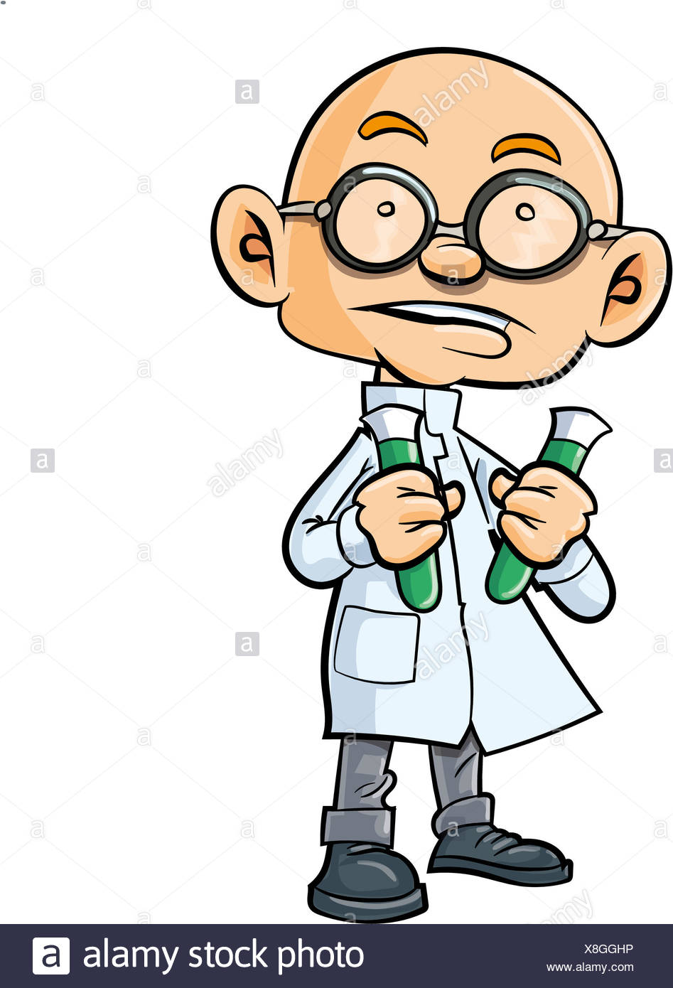 Cartoon Mad Scientist Stock Photos & Cartoon Mad Scientist Stock Images ...
