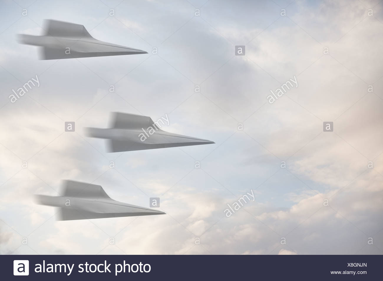 Paper Airplanes High Resolution Stock Photography and Images - Alamy