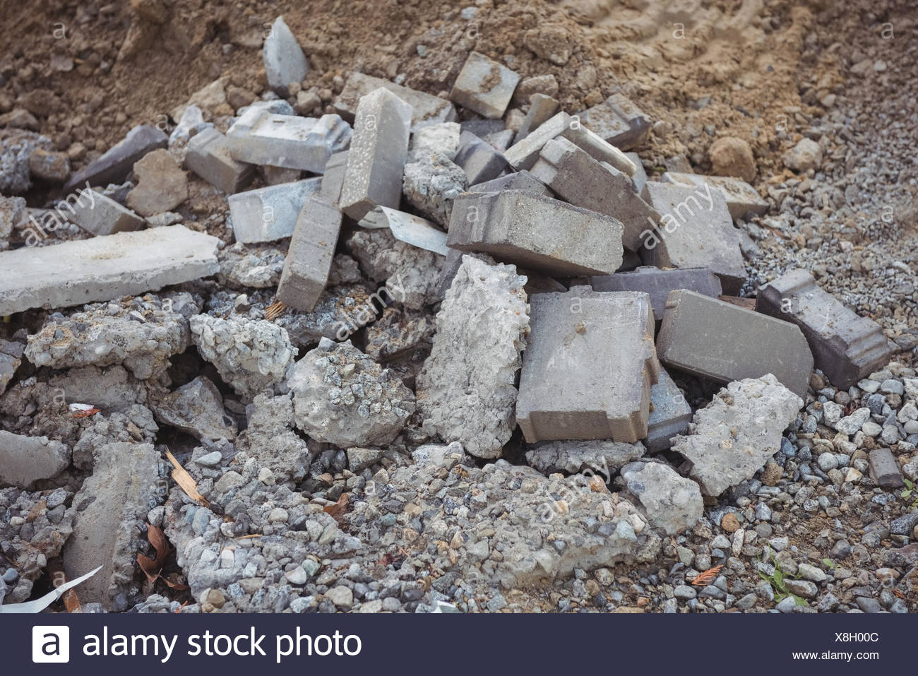 Broken Concrete Stock Photos & Broken Concrete Stock Images - Alamy