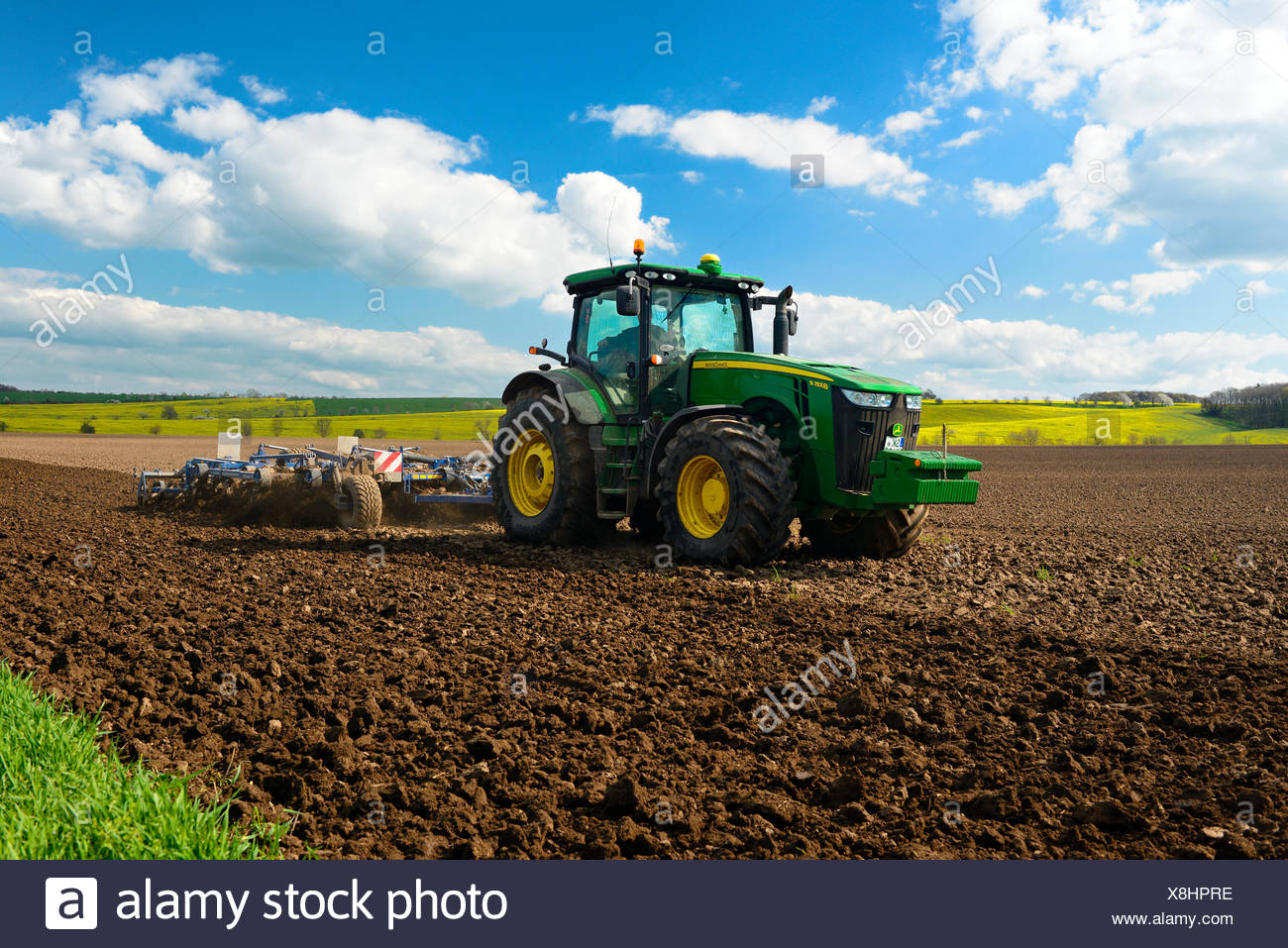 Tractor Plowing Field Stock Photos & Tractor Plowing Field Stock Images ...