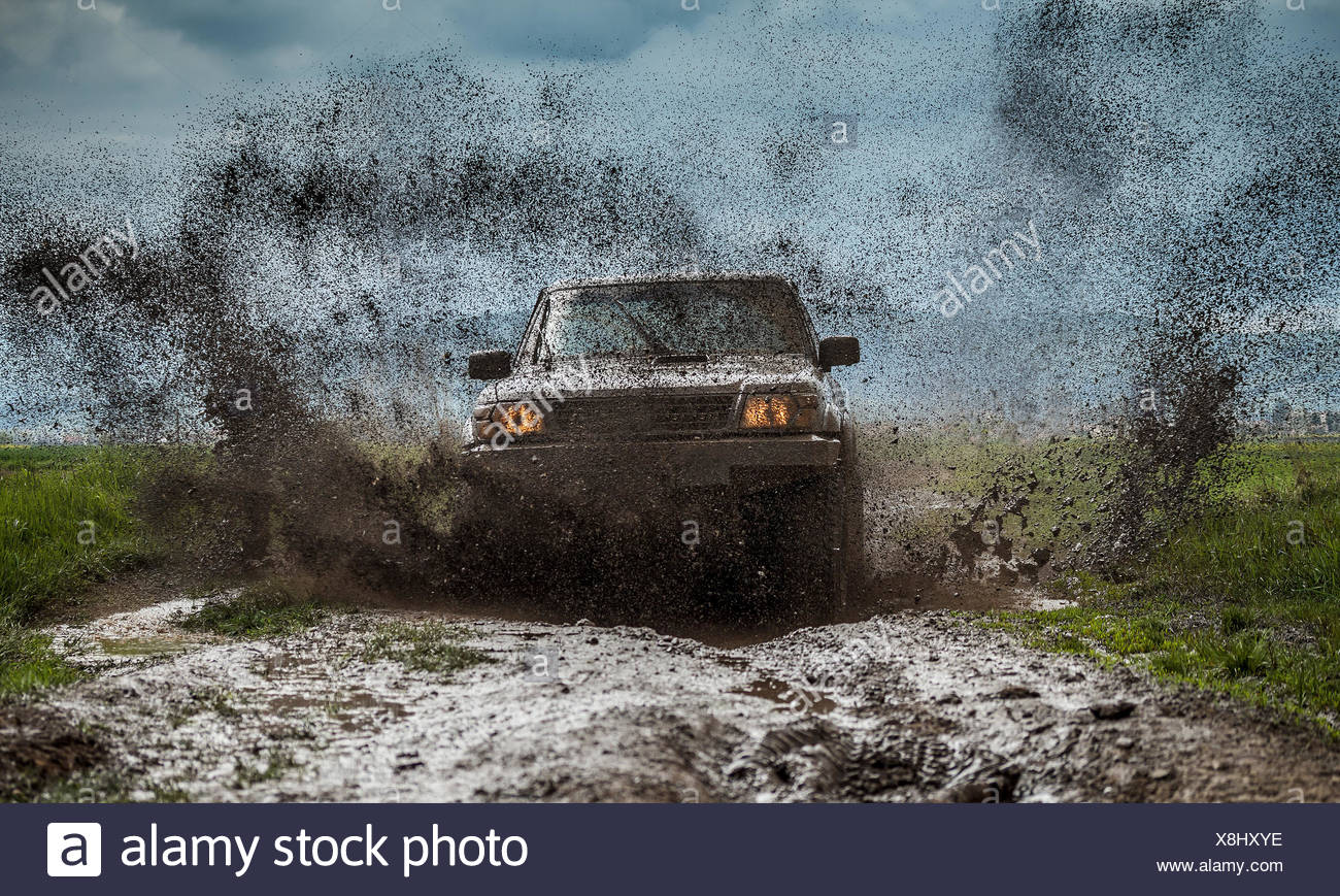 Mud Splashed High Resolution Stock Photography and Images - Alamy