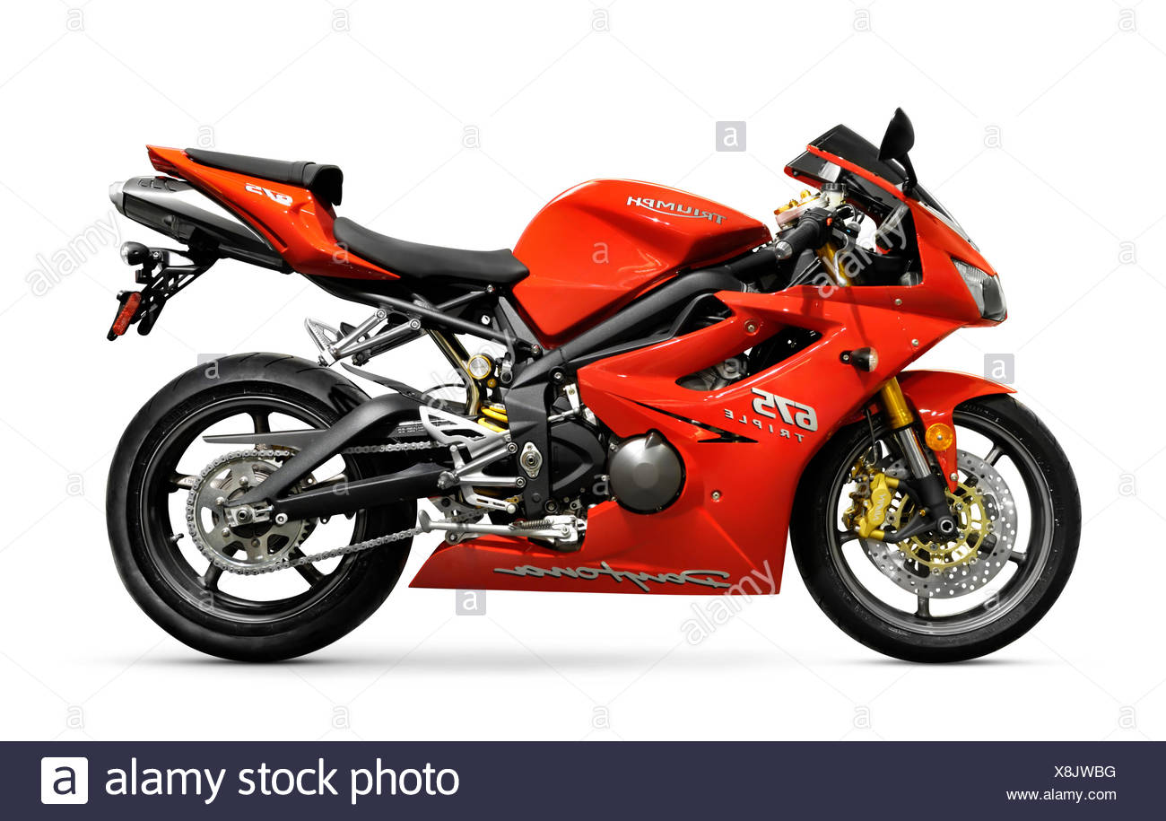 Red And White Motorcycle High Resolution Stock Photography and Images ...
