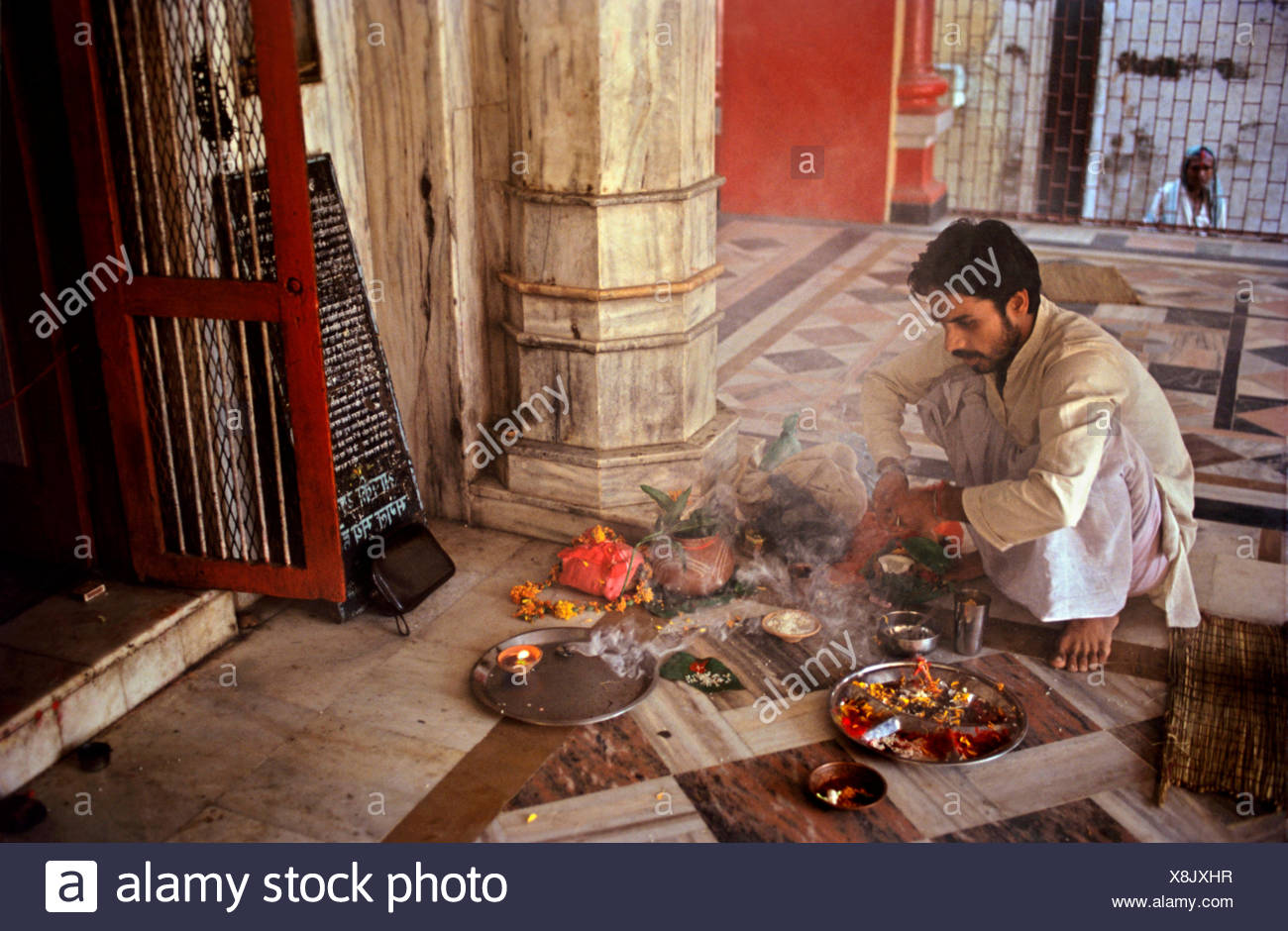 Hindu Priest High Resolution Stock Photography and Images - Alamy