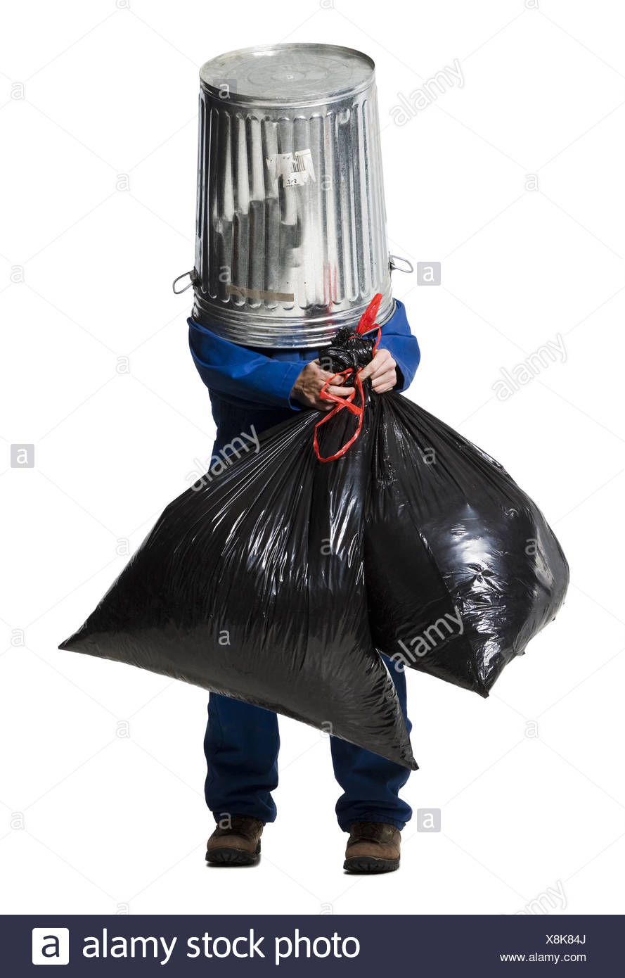 Trashman Cut Out Stock Images & Pictures - Alamy