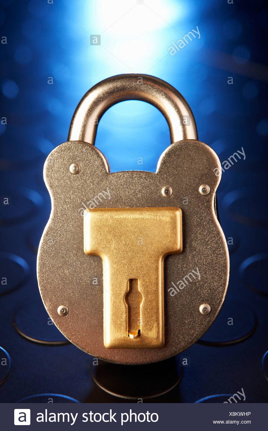 Gold Padlock High Resolution Stock Photography and Images - Alamy