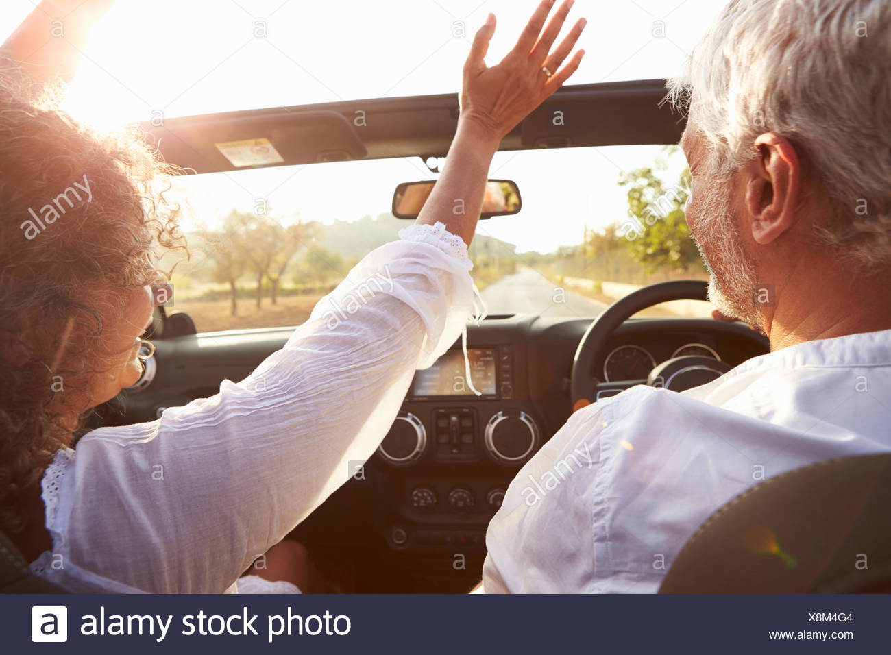 Mature Couple Happy Car High Resolution Stock Photography and Images ...