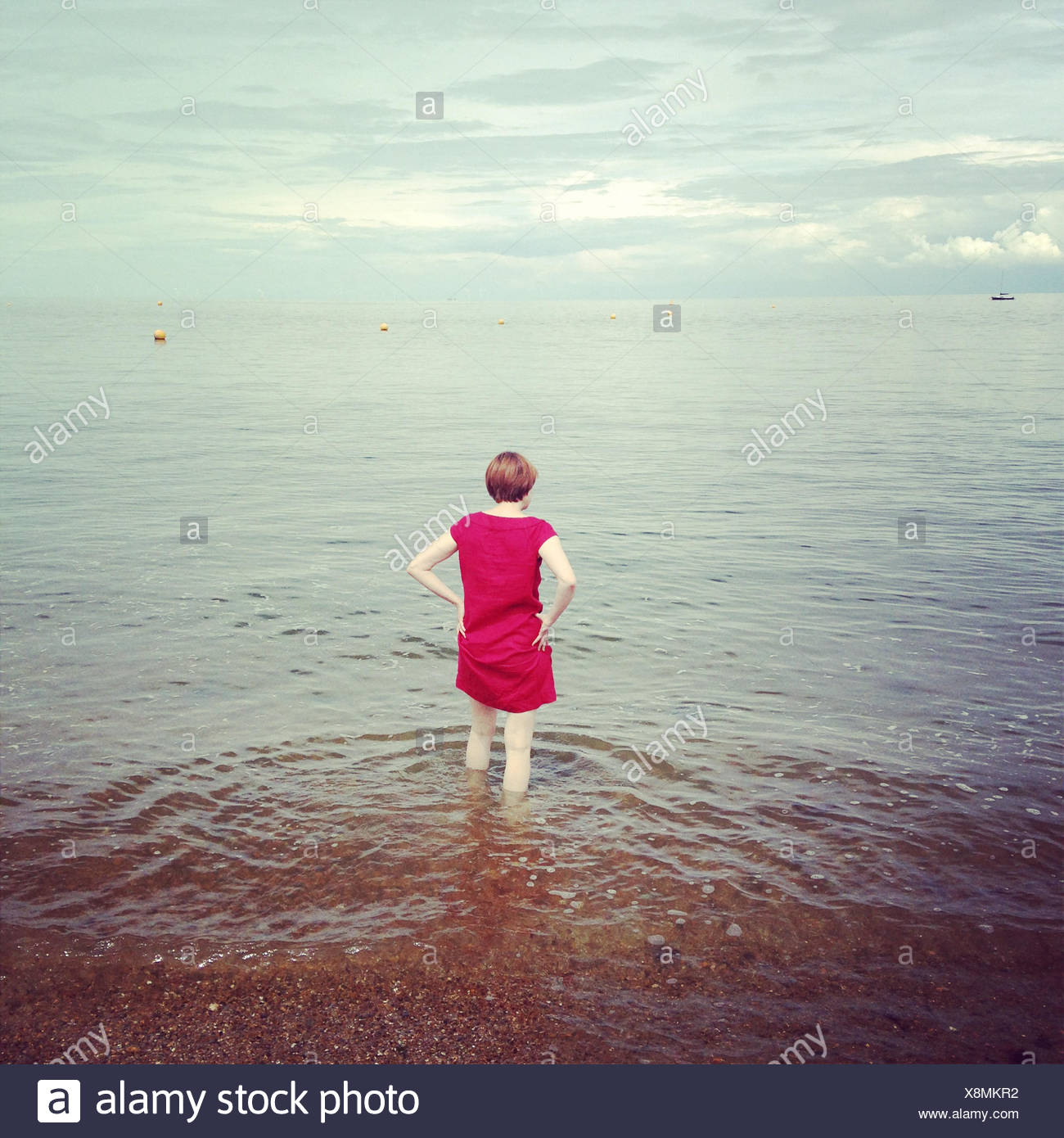 Woman Wading In Water High Resolution Stock Photography and Images - Alamy