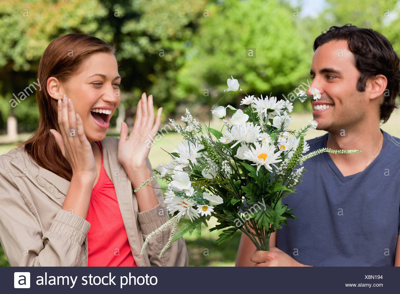 Excitedly High Resolution Stock Photography and Images - Alamy