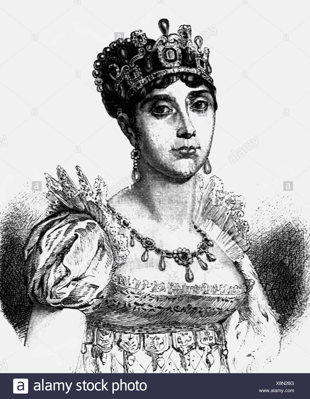Empress Josephine Of France 1804 High Resolution Stock Photography and ...