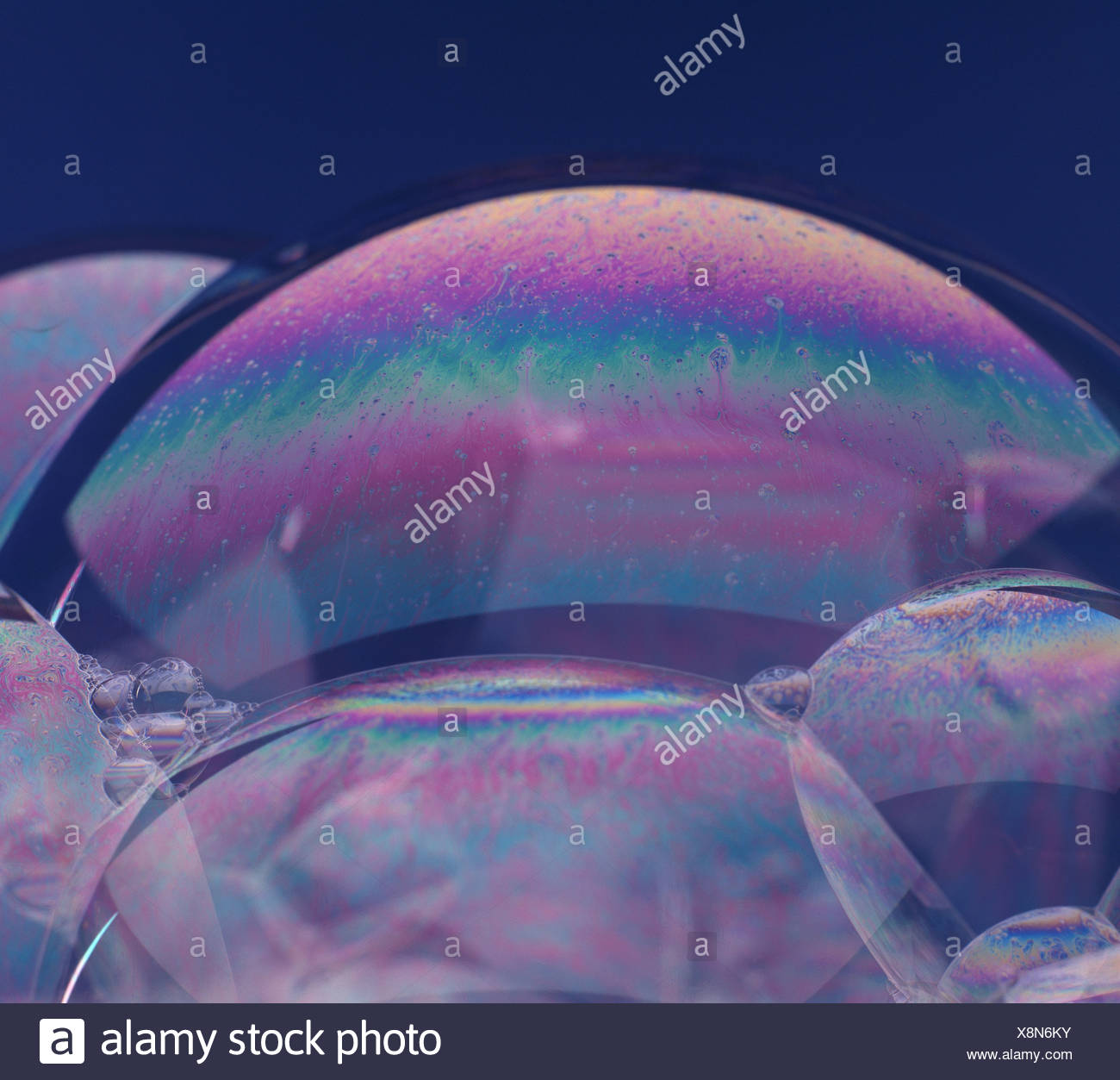 Light Interference On Soap Bubble High Resolution Stock Photography and ...