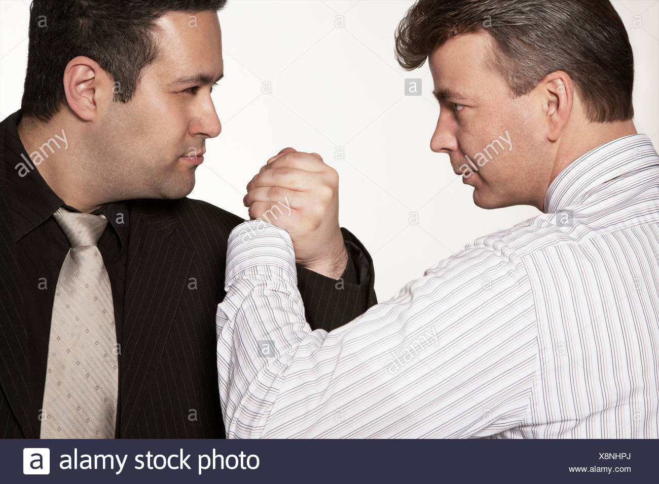 Two Men Fight Suit High Resolution Stock Photography and Images - Alamy