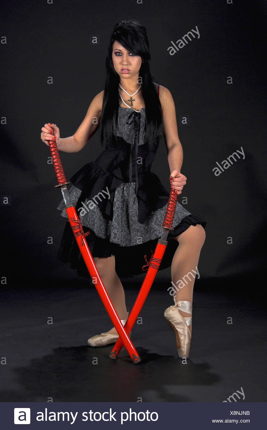 Swords Girl High Resolution Stock Photography and Images - Alamy