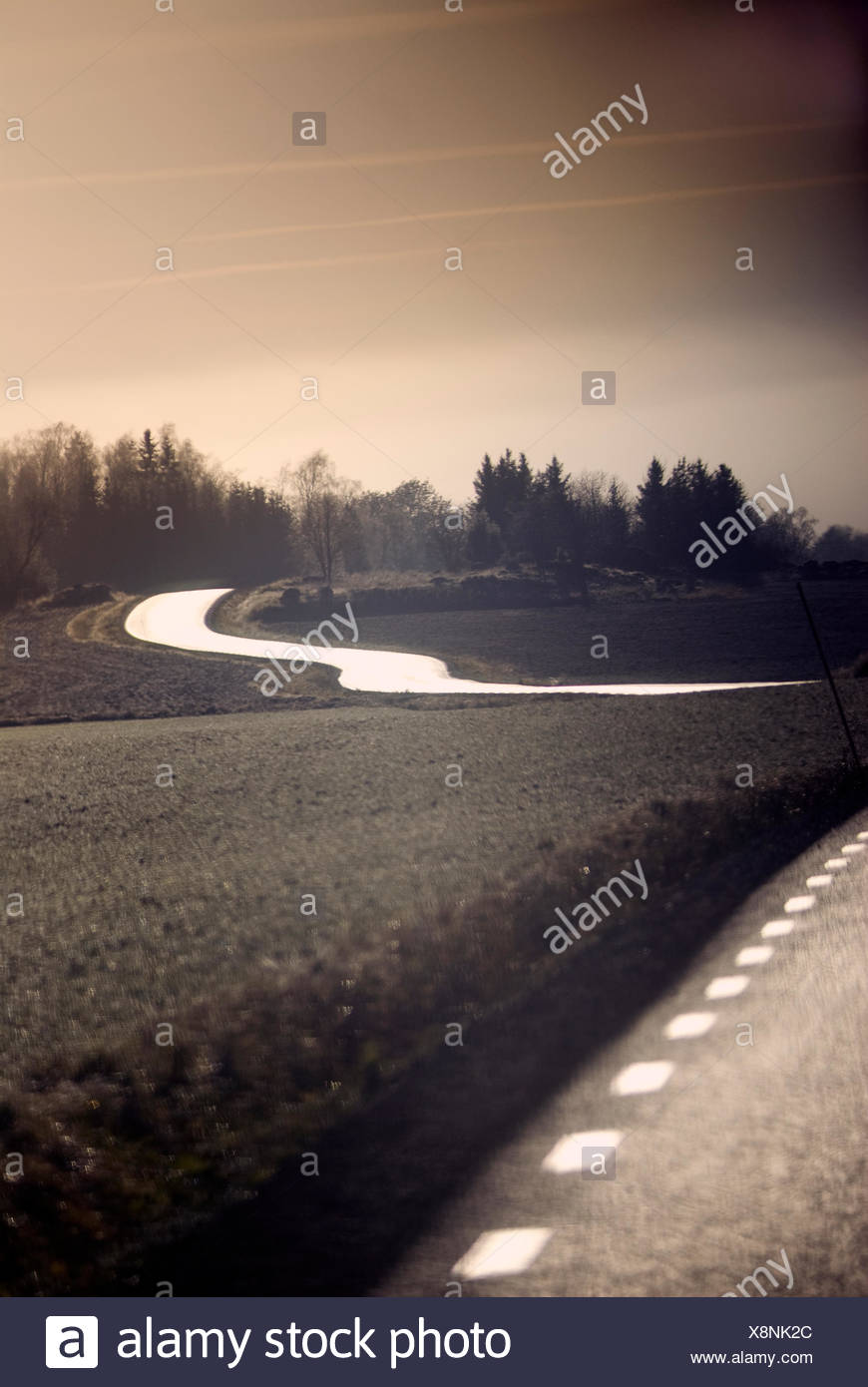 Slanted Road High Resolution Stock Photography and Images - Alamy