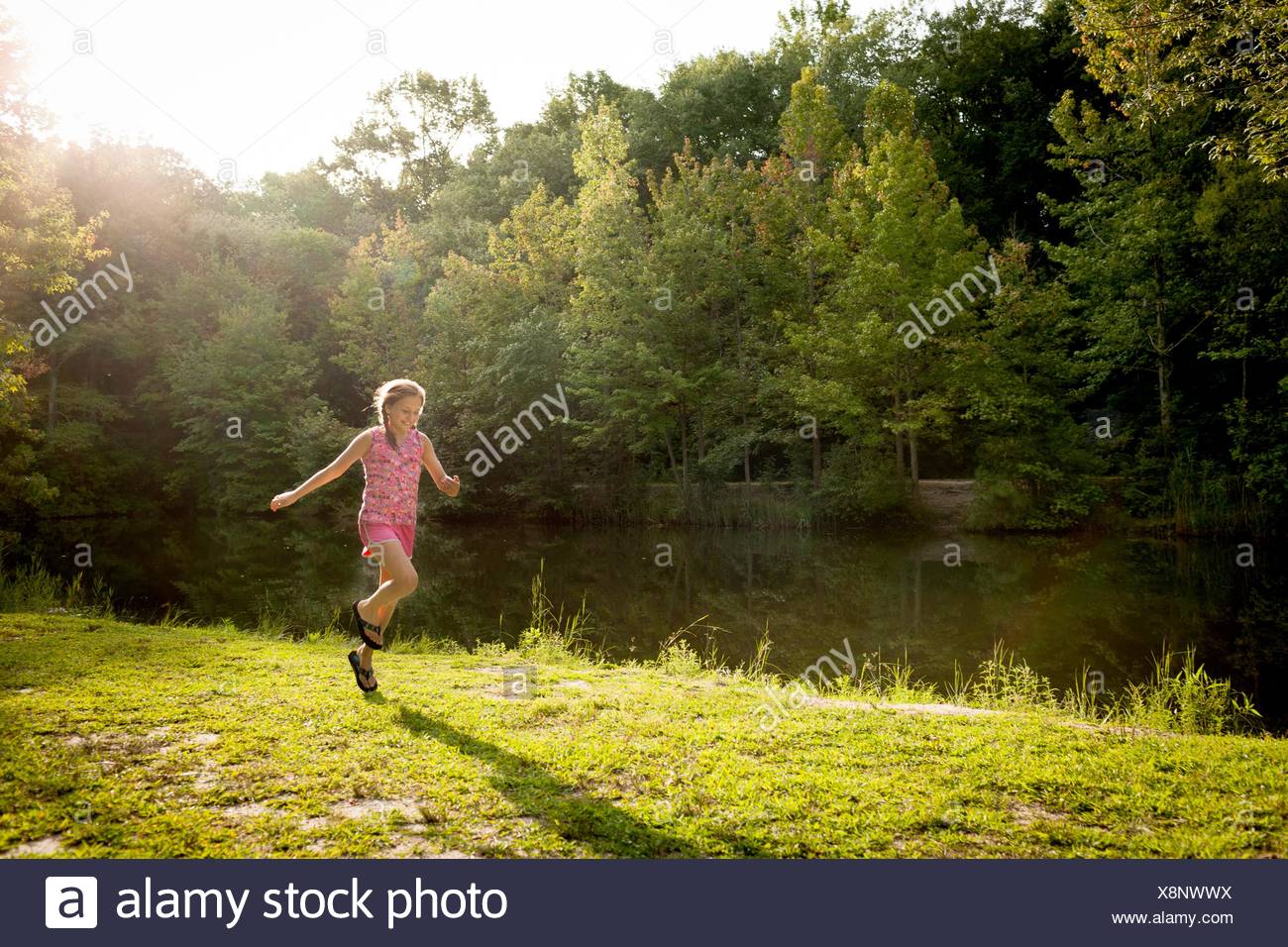 Person Skipping High Resolution Stock Photography and Images - Alamy