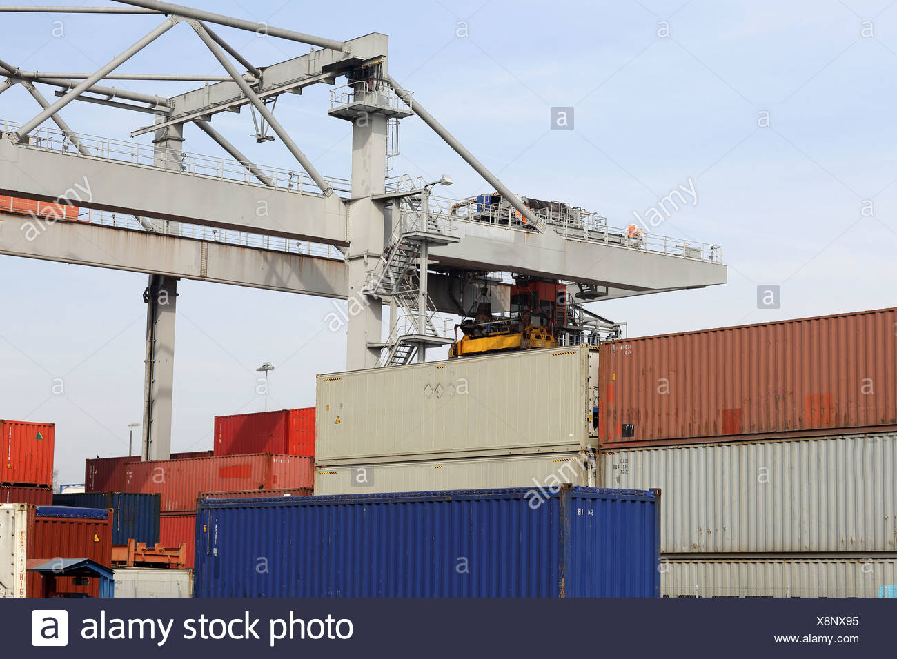 Port Containers Crane High Resolution Stock Photography and Images - Alamy