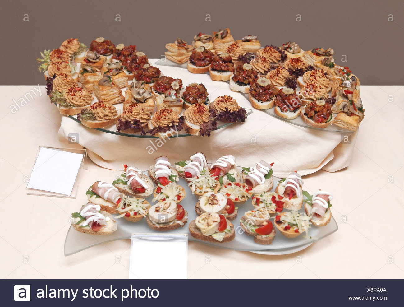 Banquet Table And Food High Resolution Stock Photography and Images - Alamy
